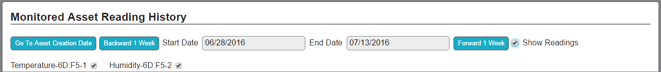 View the reading history of a Monitored Asset – Primex Support